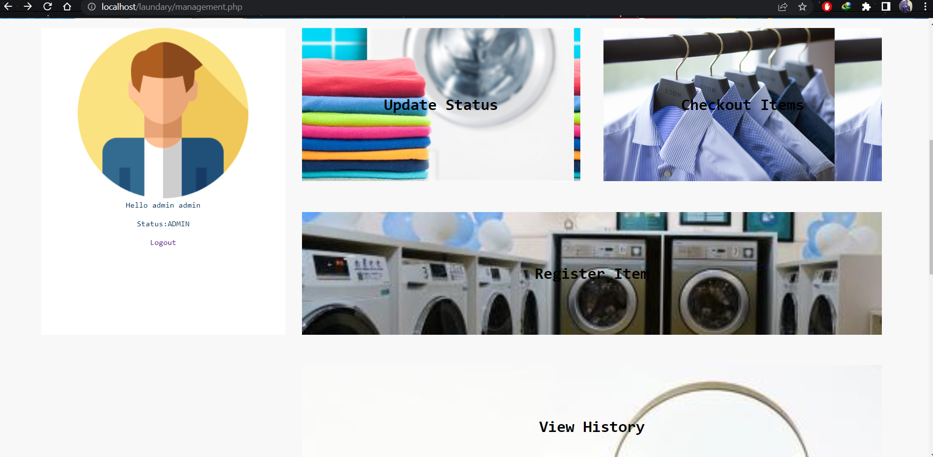 GitHub - VasisthRoy/Laundry-Management