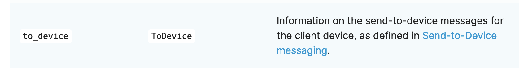 Hard to find all informations about to device · Issue #943 · matrix-org ...