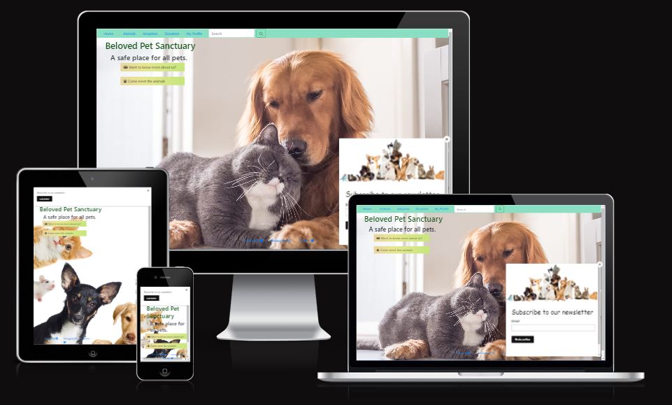 GitHub - Kat24C/sanctuary: A sanctuary for pets