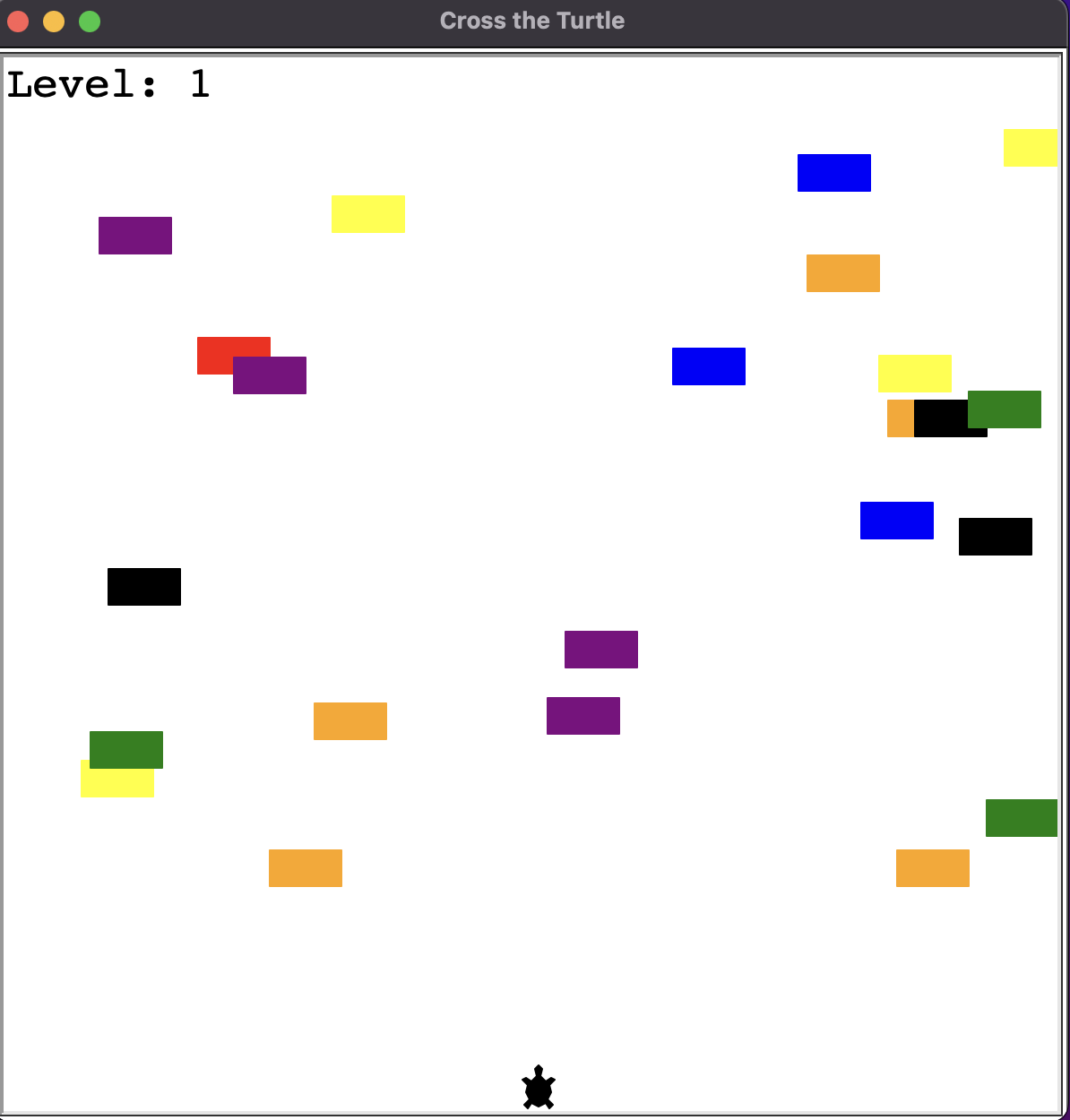 GitHub - alexandru-ghibea/Turtle_Crossing_game
