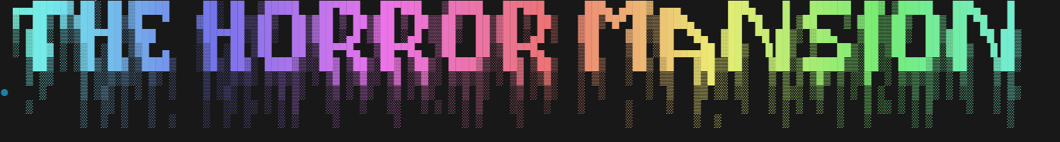 GitHub - PrethamMuthappa/The-Horror-Mansion: a CLI text adventure horror game