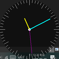 GitHub - EsportToys/DeskClock: A simple analog clock written in AutoIt