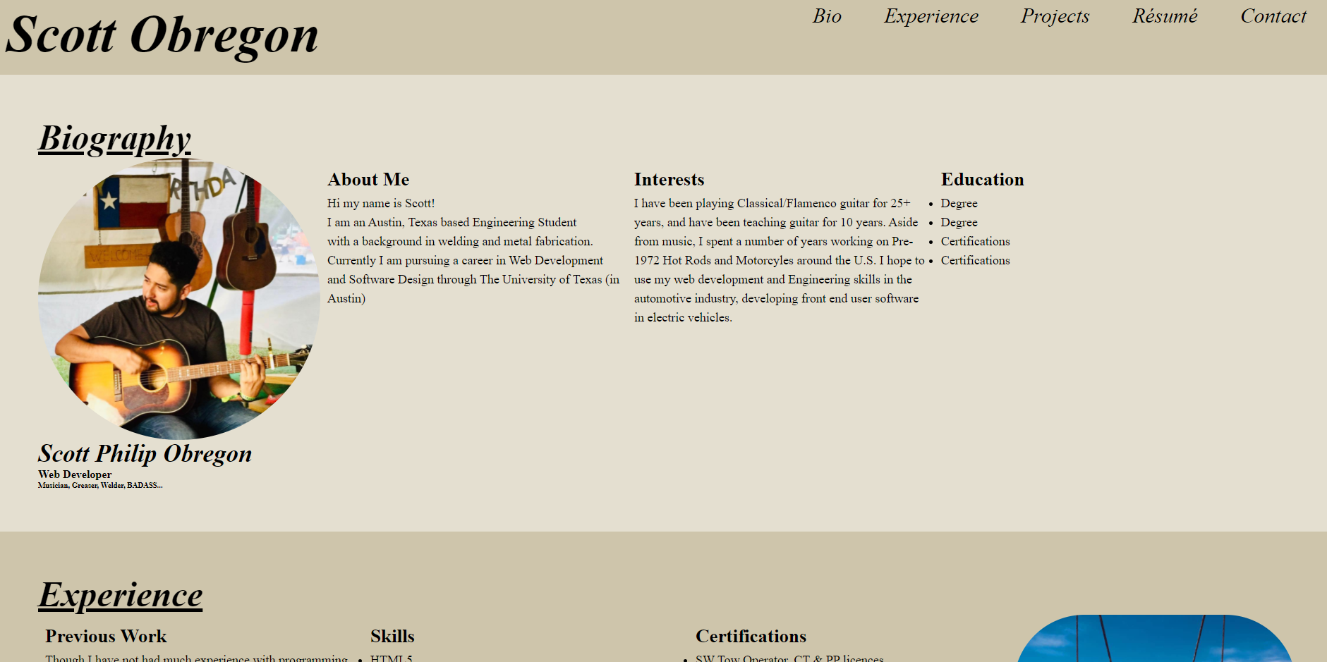 GitHub - ObregonScott/ElGalloDiablo: My Portfolio of skills, projects, services, and history