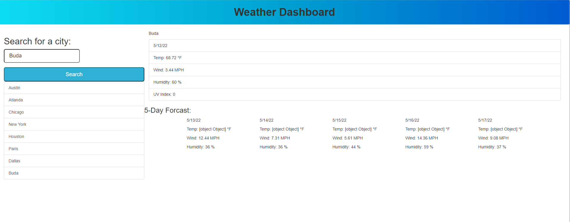GitHub - ObregonScott/WeatherDashboard1