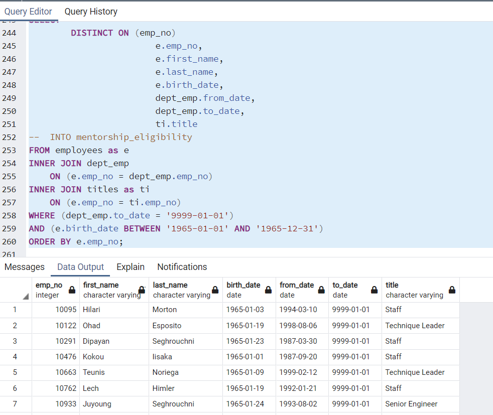 GitHub - kurichich/Pewlett-Hackard-Analysis: Module 7 - SQL databases
