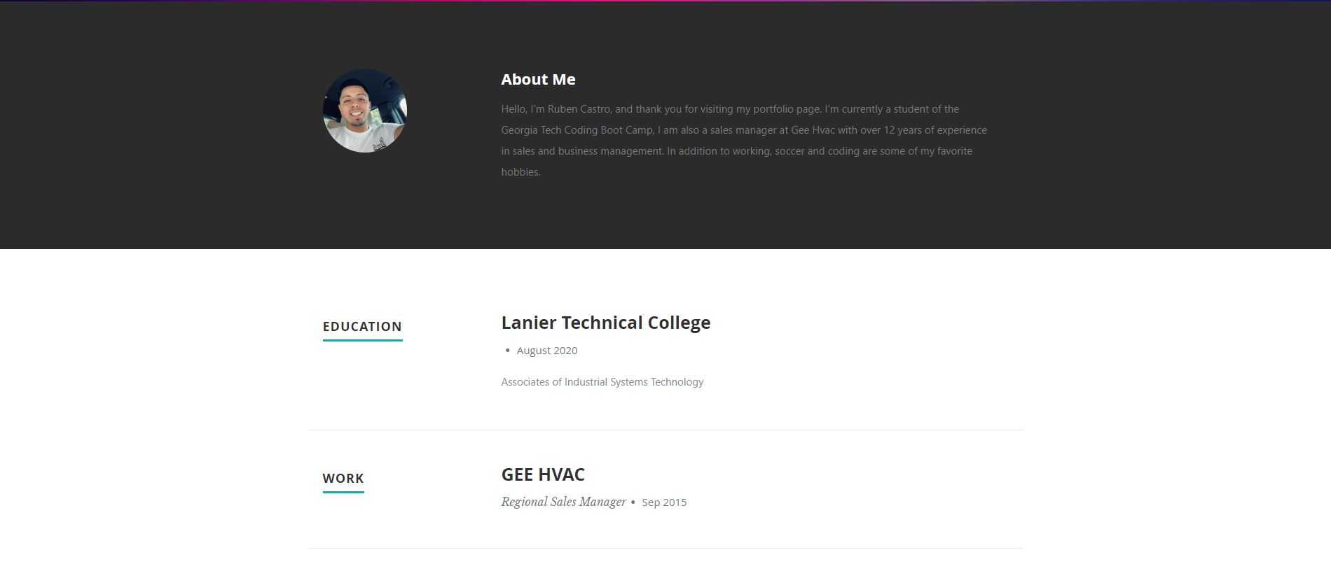 GitHub - RubenCastroCoding/ReactPortfolioo