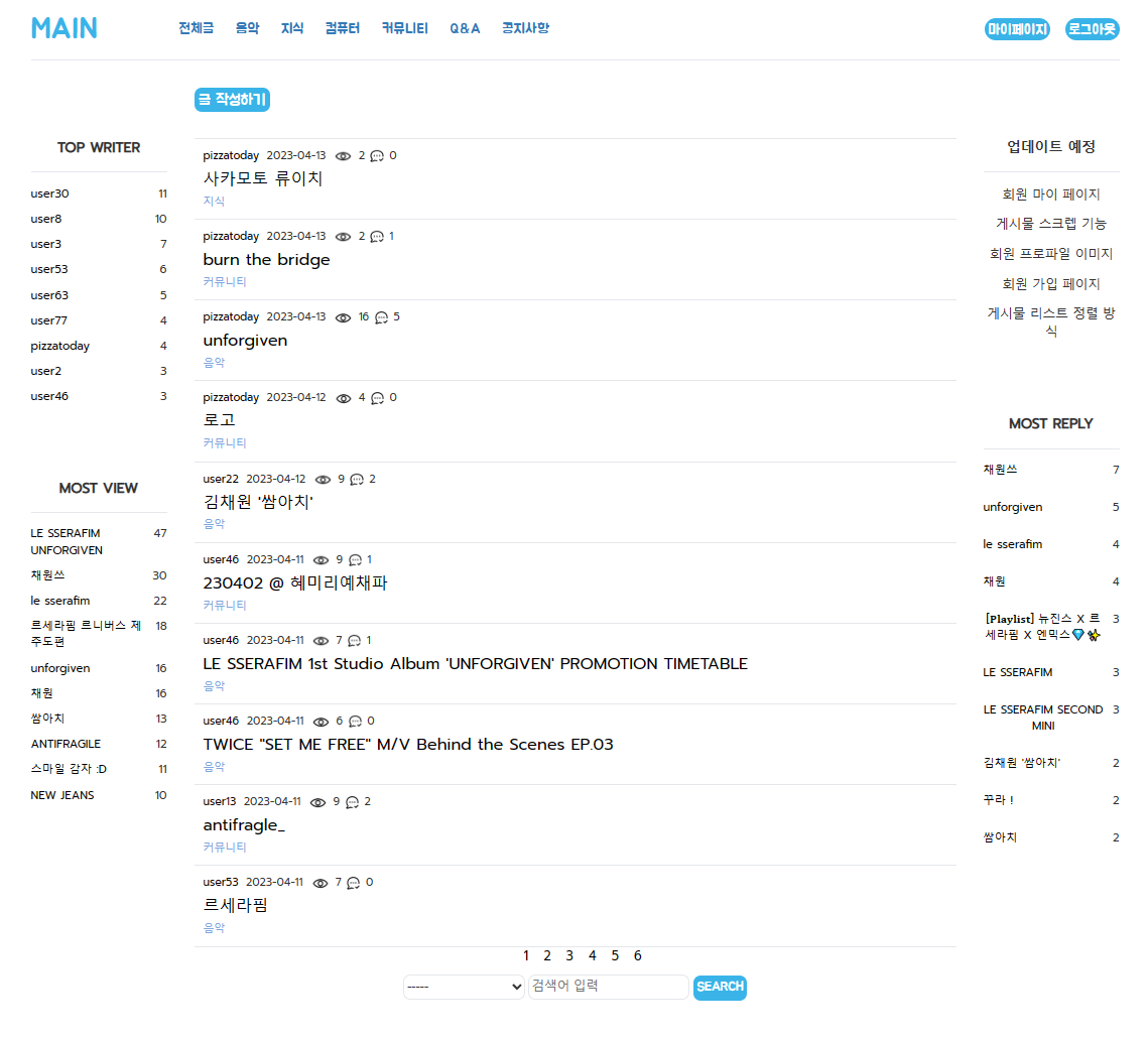 GitHub - gagumareu/spring_community_board