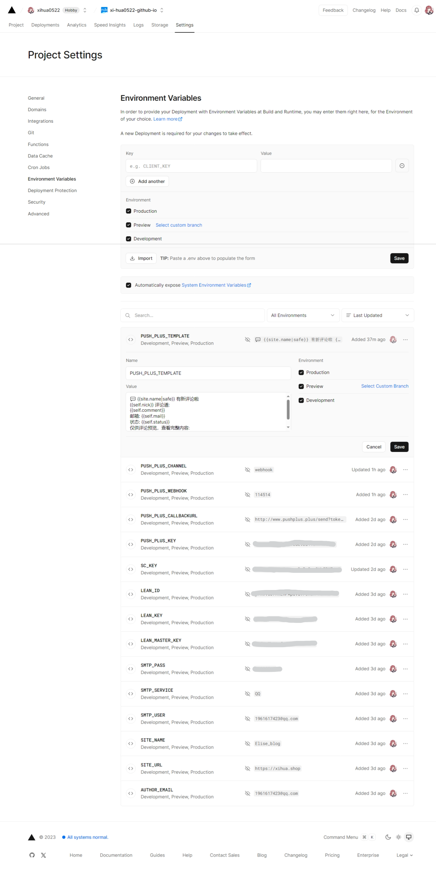 Q: PushPlus 通知无法推送 | || Q: PushPlus notification cannot be pushed | · walinejs · Discussion ...