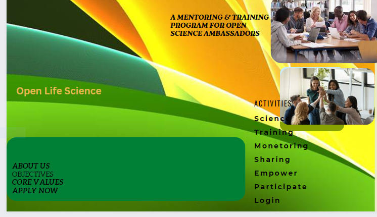 OLS Landing Page Redesign · Issue #29 · open-life-science/branding · GitHub