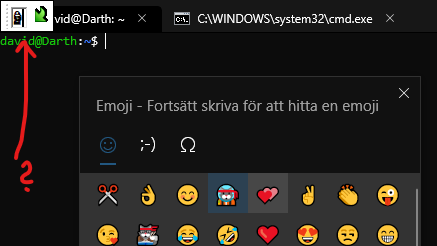 Strange "toolbar" appears when entering emoji using Win+. · Issue #1557 ...