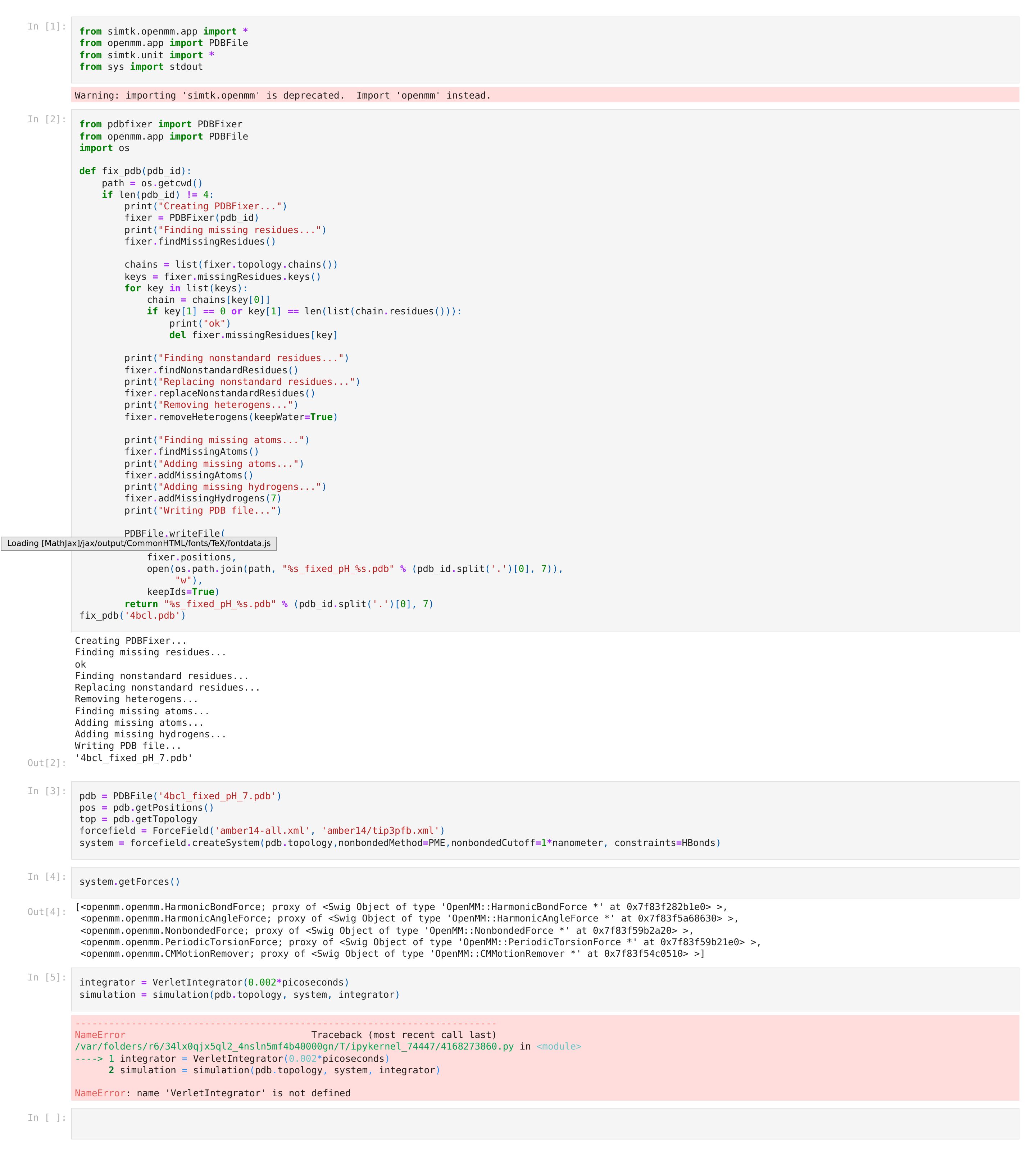 ValueError: No template found for residue 1 (ALA). The set of atoms is similar to ALA, but it is ...