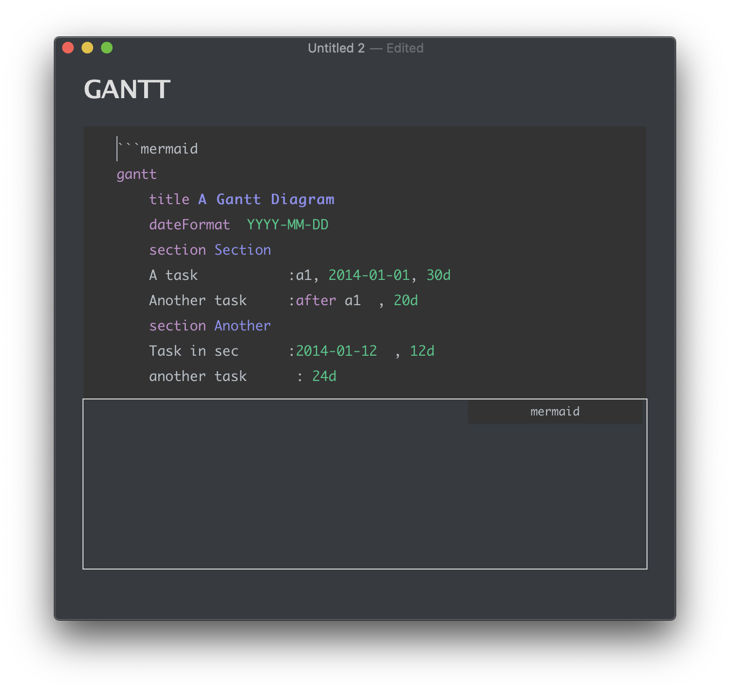 GANTT diagrams not rendering · Issue #3236 · typora/typora-issues · GitHub