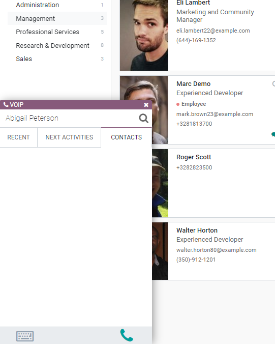 [14.0, 15.0, 16.0] VoIp>Some employees are not available in Contacts > search · Issue #123635 ...