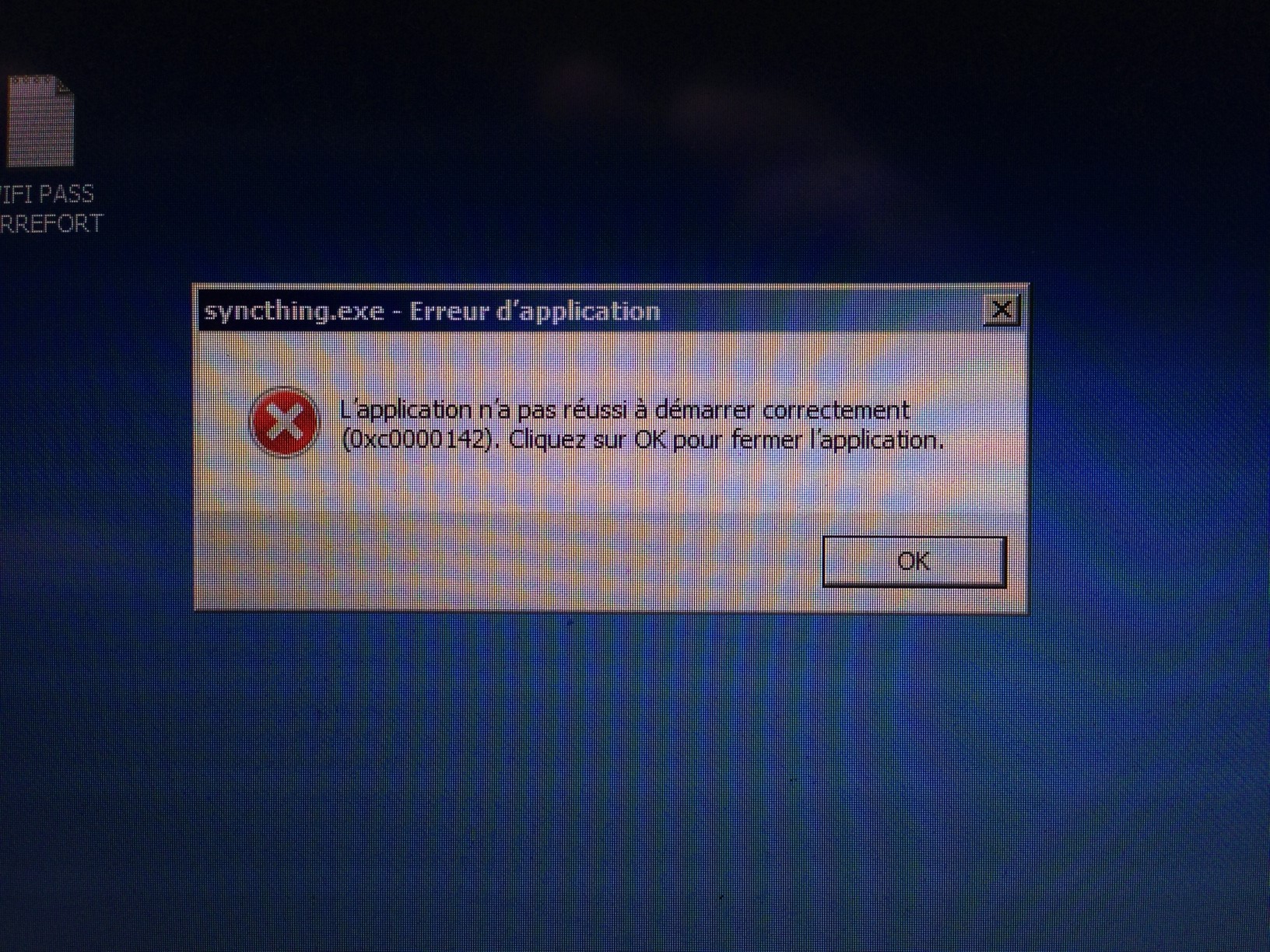 Error message after update of SyncTrayzor · Issue #4784 · syncthing/syncthing · GitHub