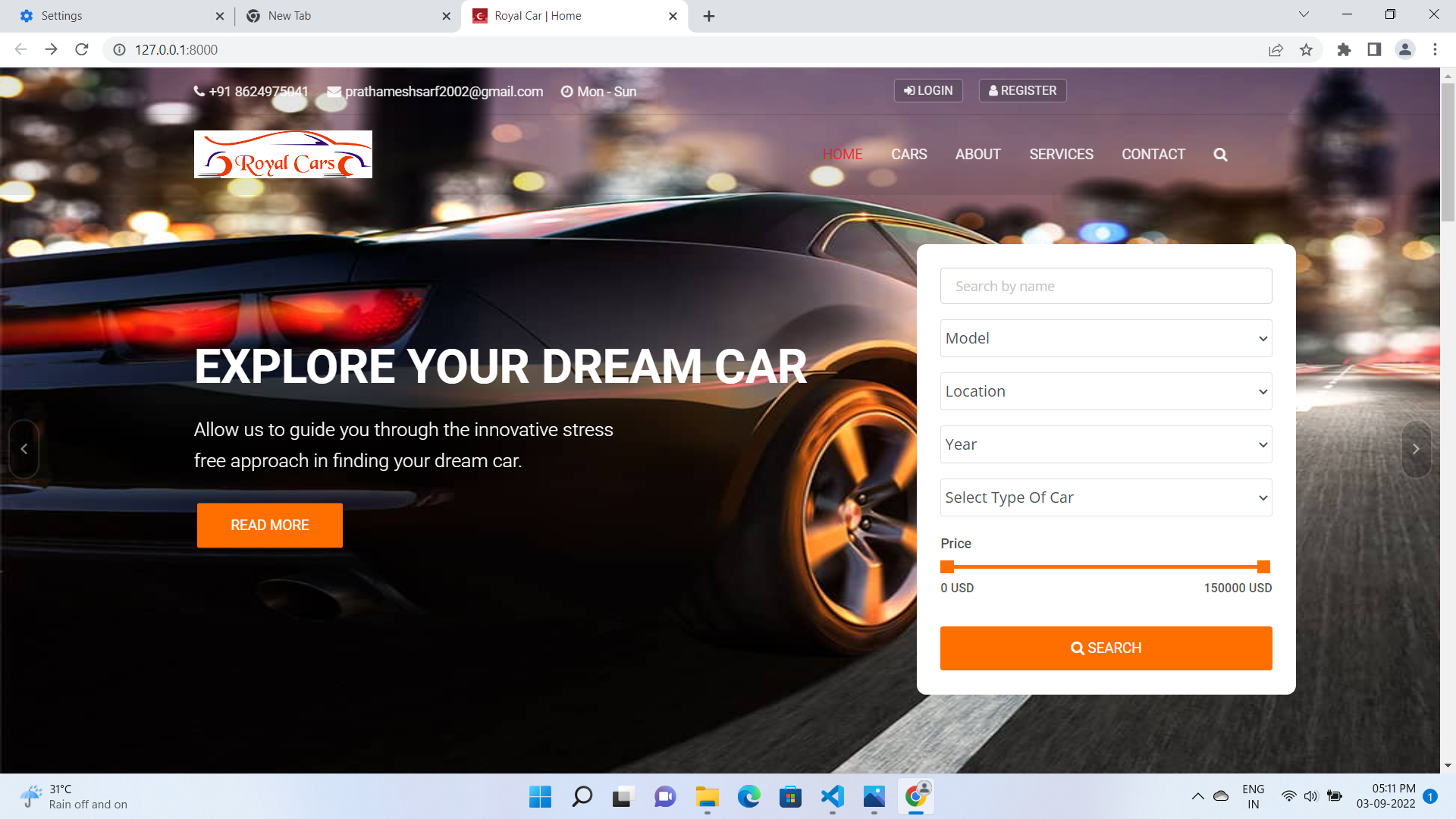 GitHub - PrathameshSaraf/Car_rental_System