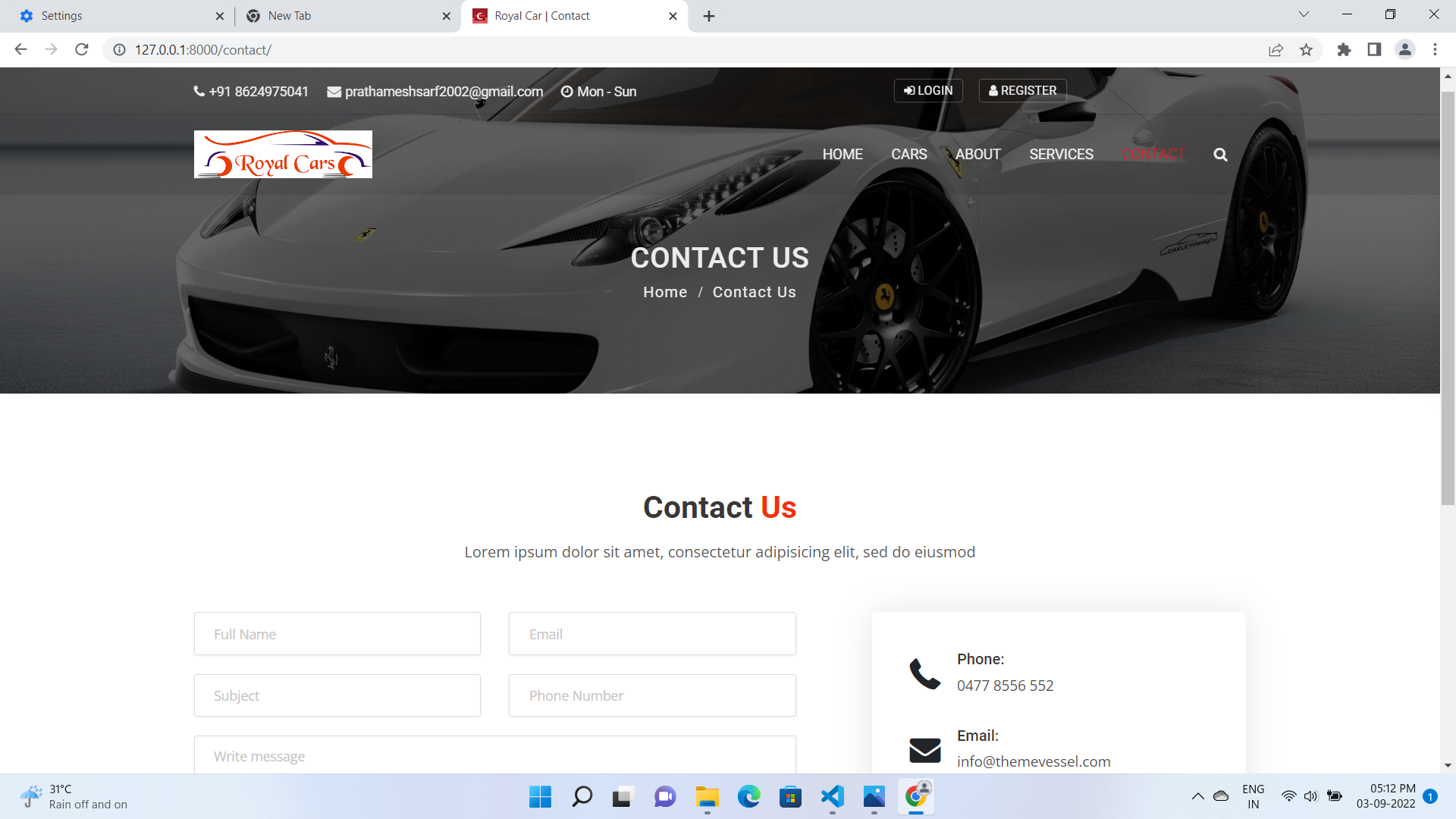 GitHub - PrathameshSaraf/Car_rental_System