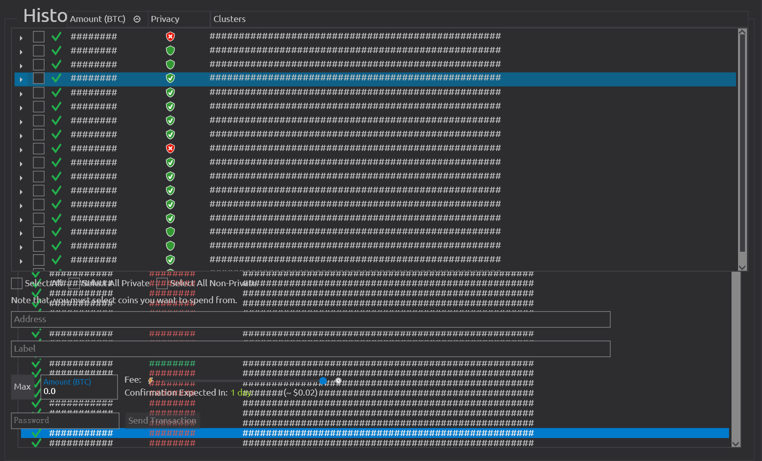 Send close and reopen layout disaster · Issue #1800 · WalletWasabi/WalletWasabi · GitHub