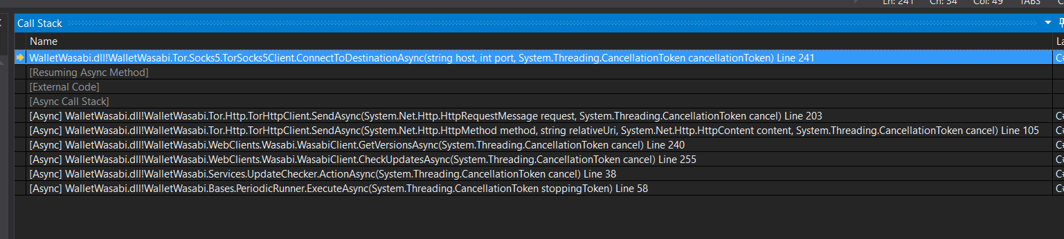 Backend not connected TtlExpired or just wait indefinitely · Issue #4702 · WalletWasabi ...