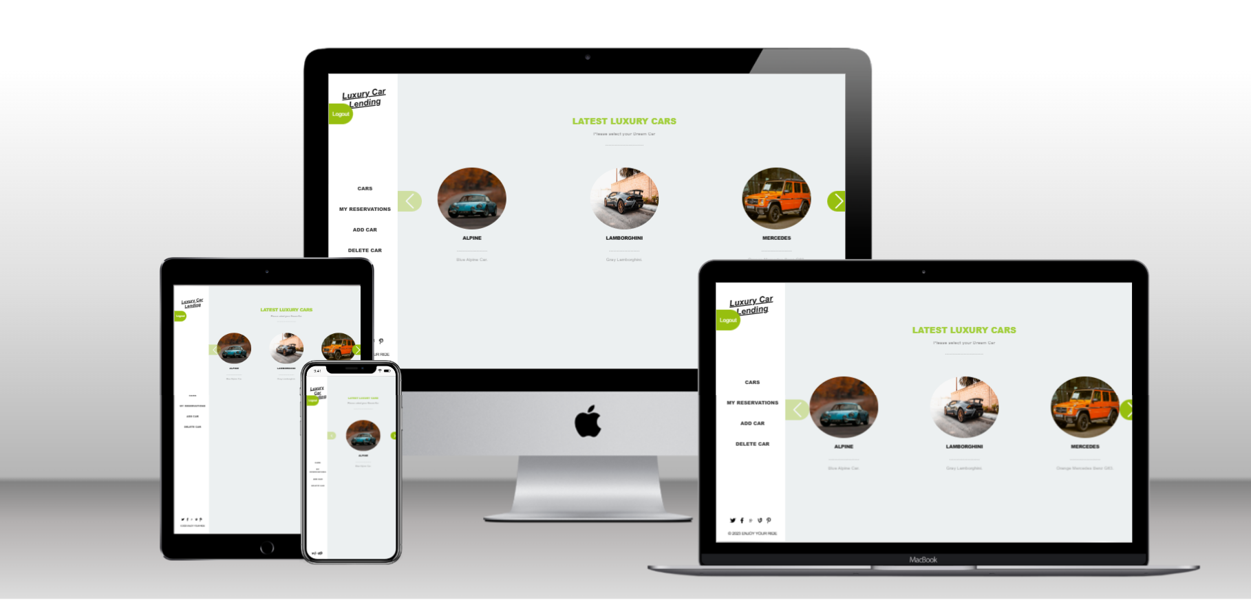 GitHub - blase147/luxury-cars-frontend: Luxury cars lending is an ...