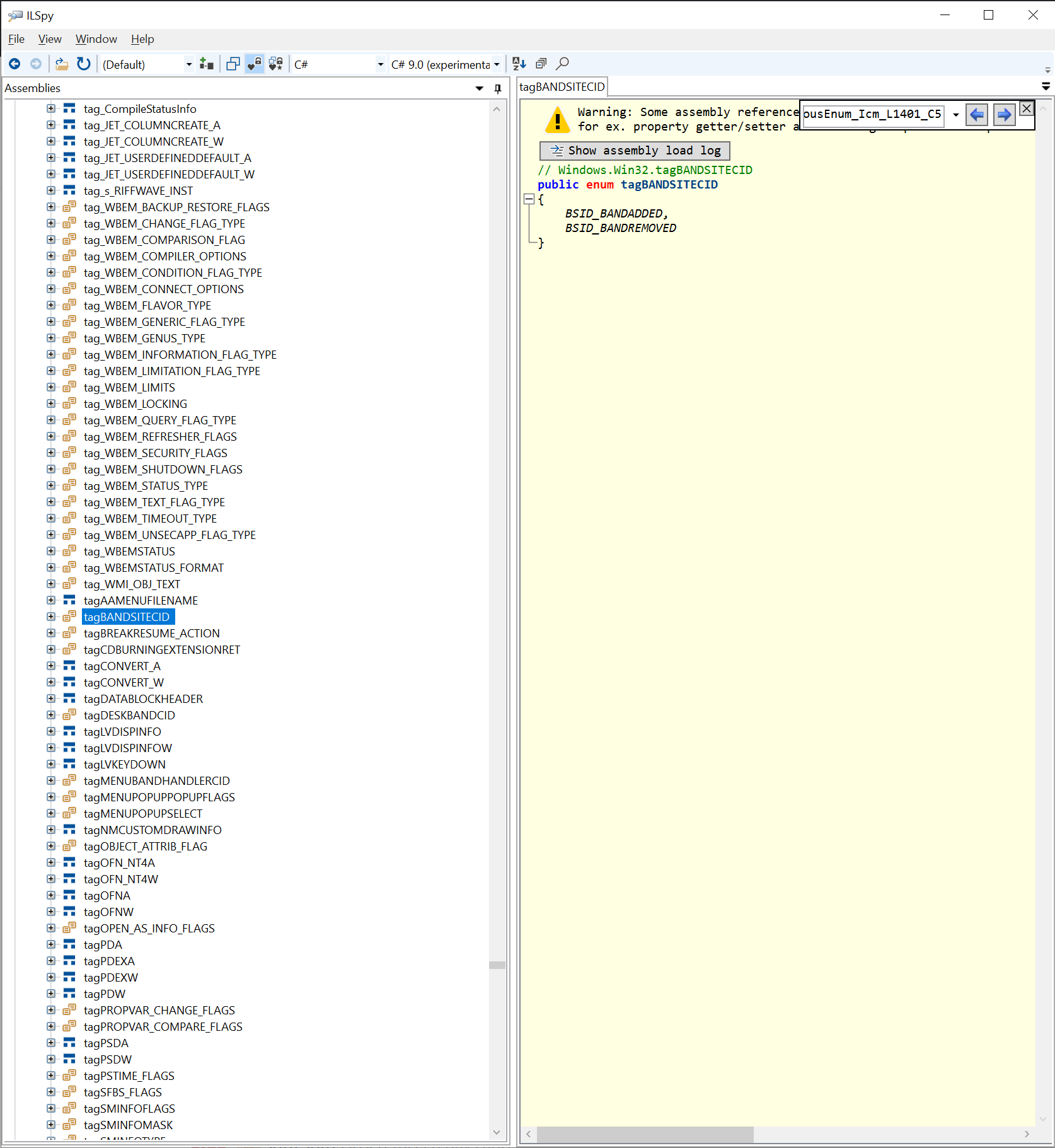 Remove "tags" from struct names · Issue #7 · microsoft/win32metadata · GitHub