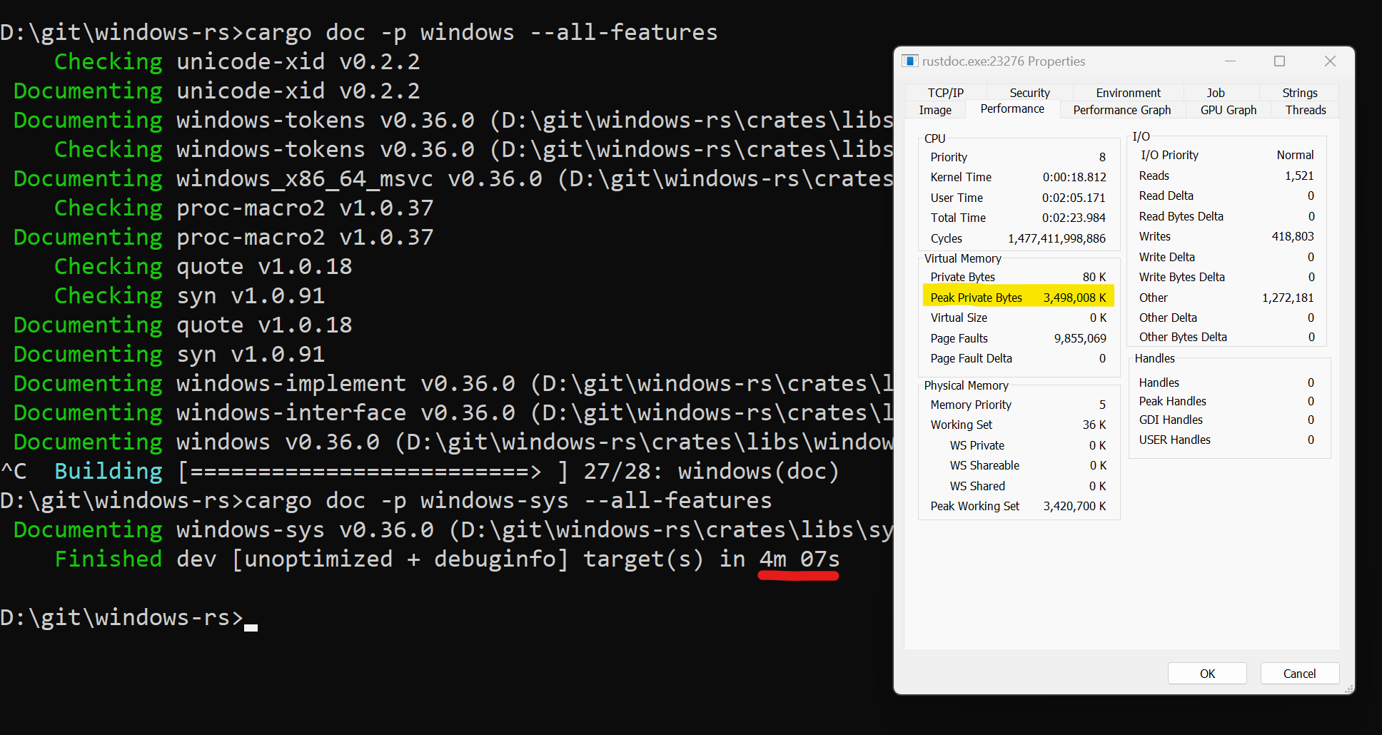 docs.rs failed to build `windows-sys` · Issue #1721 · microsoft/windows-rs · GitHub