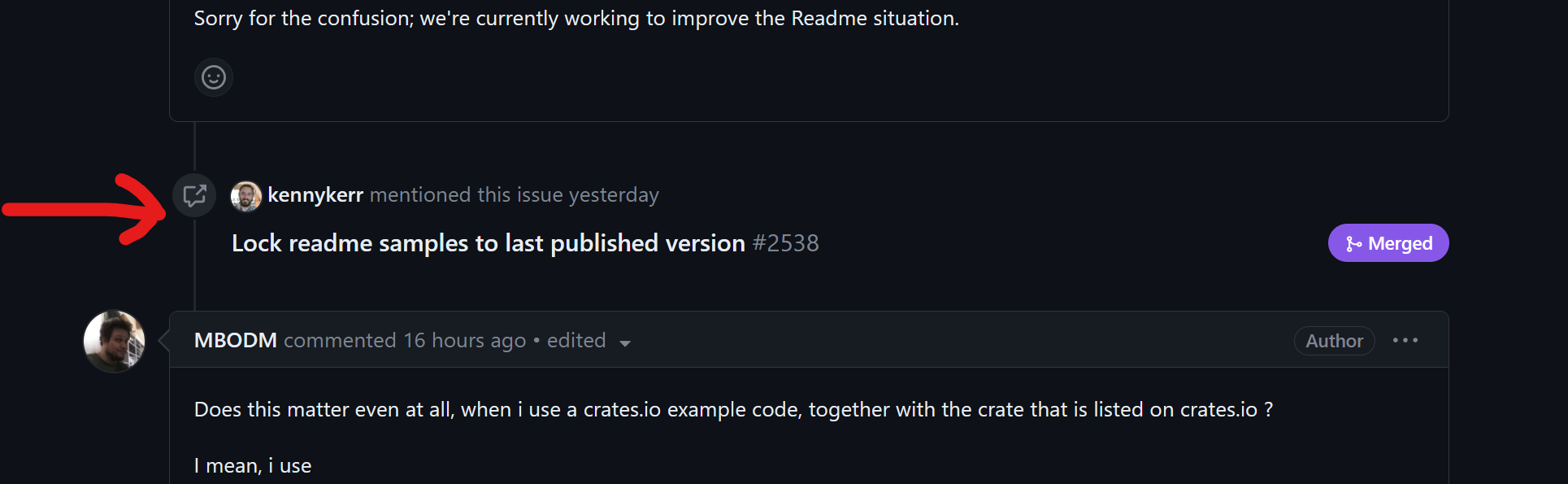 First example on GitHub project main page is not working · Issue #2537 · microsoft/windows-rs ...