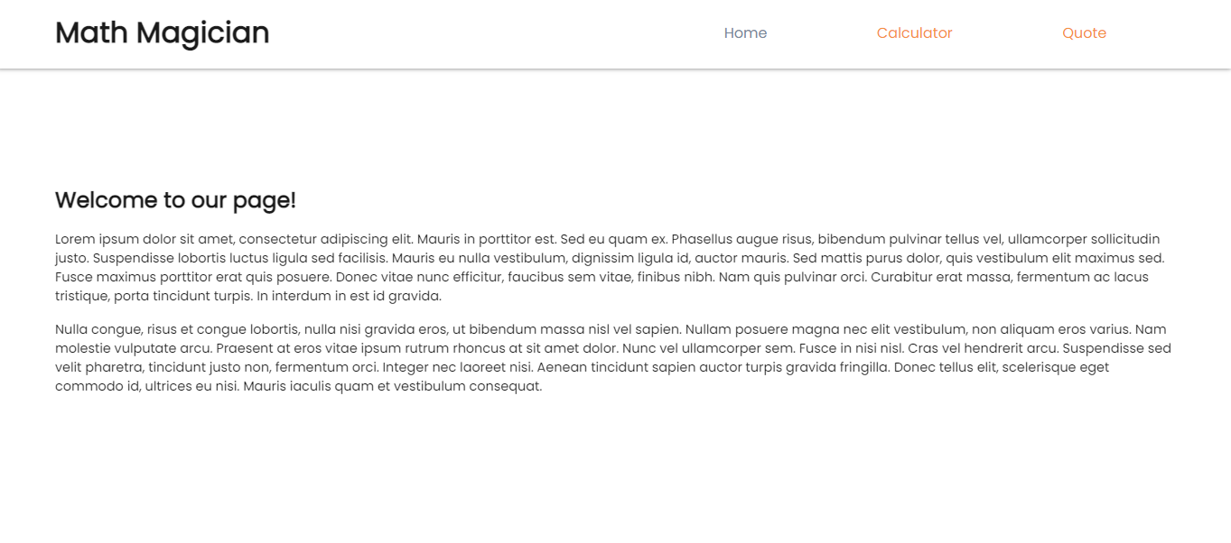 GitHub - frank1738/Maths-app: "Math magicians" is a website for all fans of mathematics. It is a ...