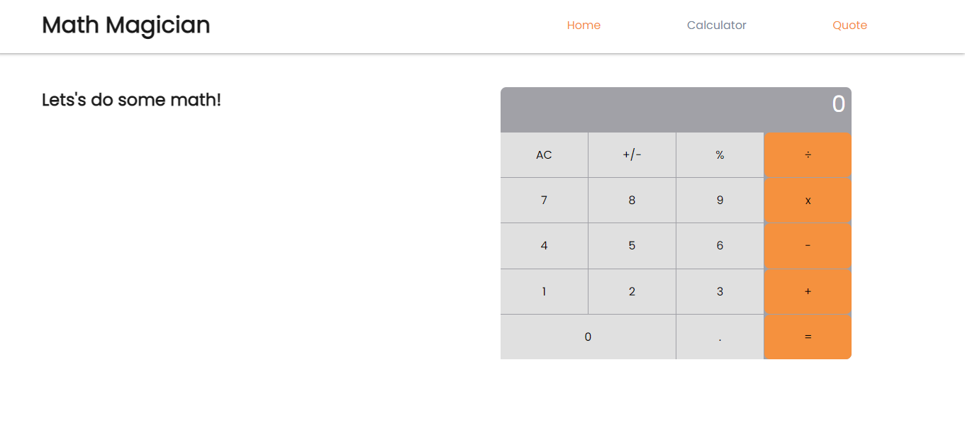 GitHub - frank1738/Maths-app: "Math magicians" is a website for all fans of mathematics. It is a ...