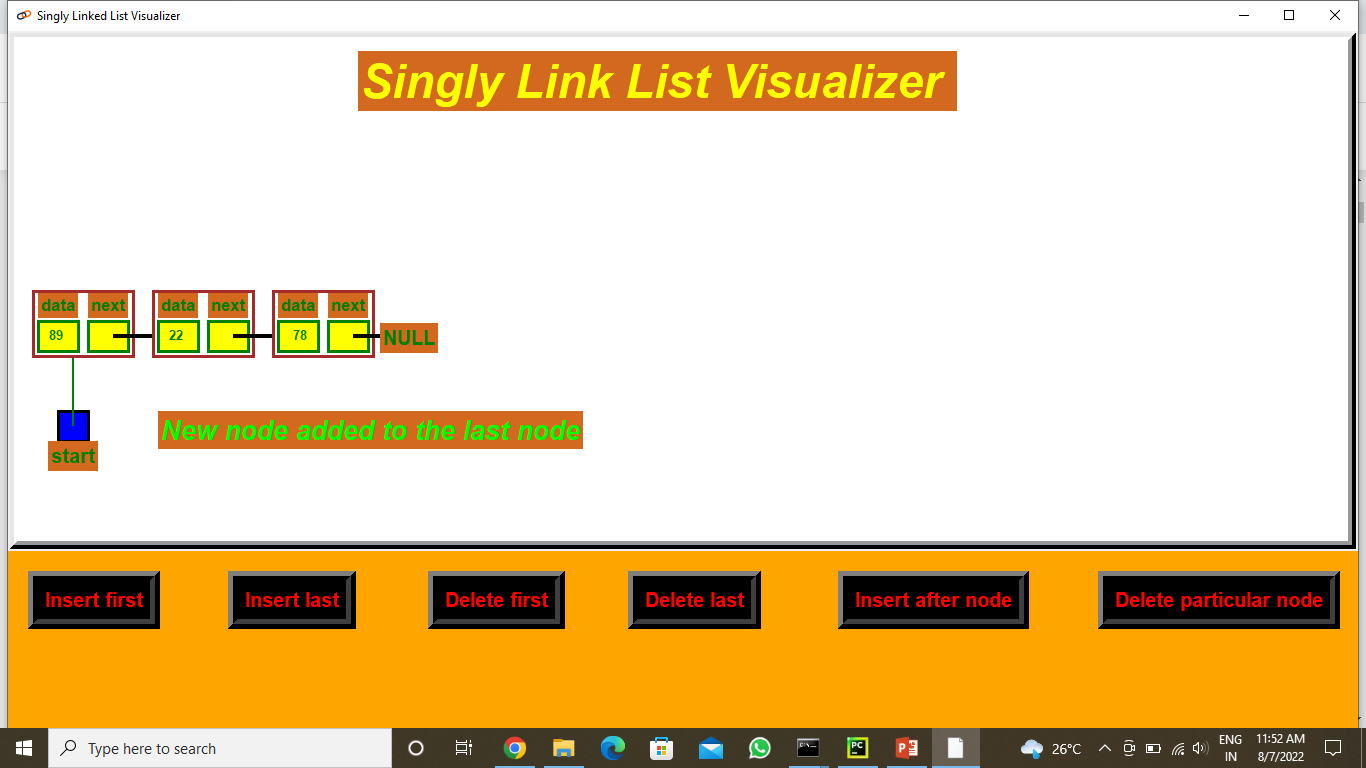 GitHub - Yashnarkhede16/Data-Structure-Visualization: Data Structures and Algorithms is a ...