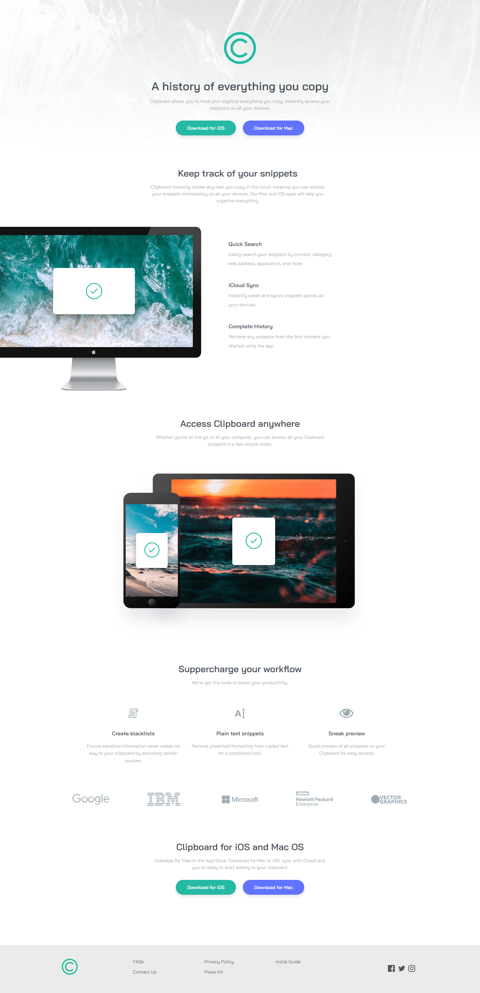 GitHub - RedouaneAjgagal/clipboard-landing-page