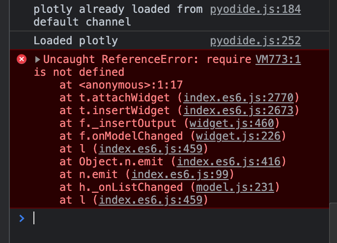 Plotly not work · Issue #320 · jupyterlite/jupyterlite · GitHub