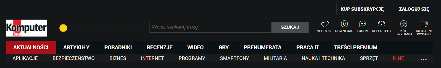 [Broken Website] komputerswiat.pl · Issue #5384 · darkreader/darkreader · GitHub