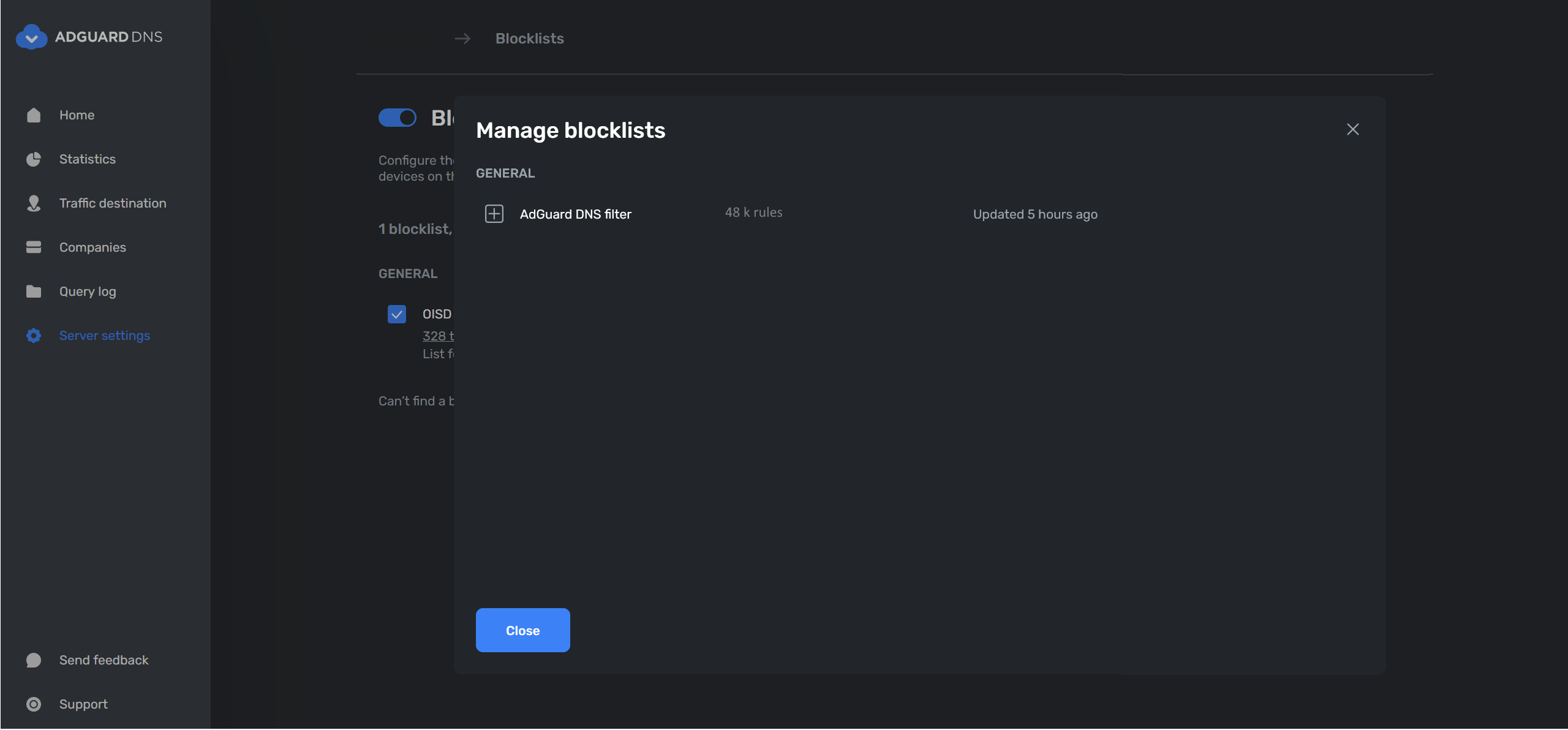 Waste space dashboard UX · Issue #373 · AdguardTeam/AdGuardDNS · GitHub