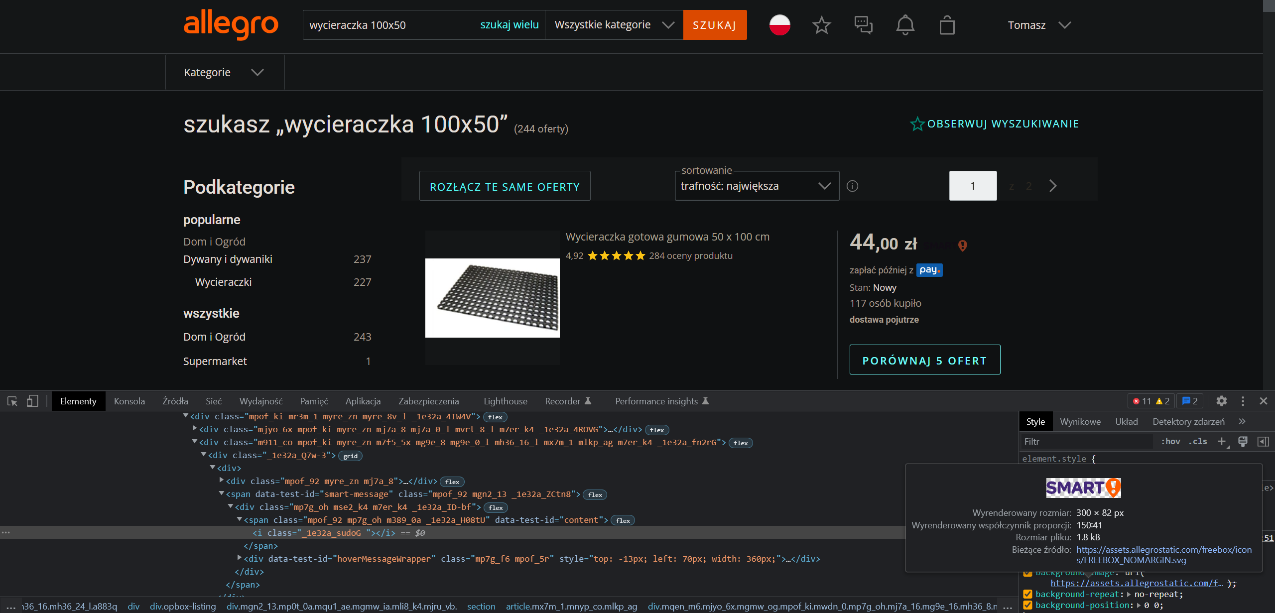 [Bug] allegro.pl · Issue #9995 · darkreader/darkreader · GitHub