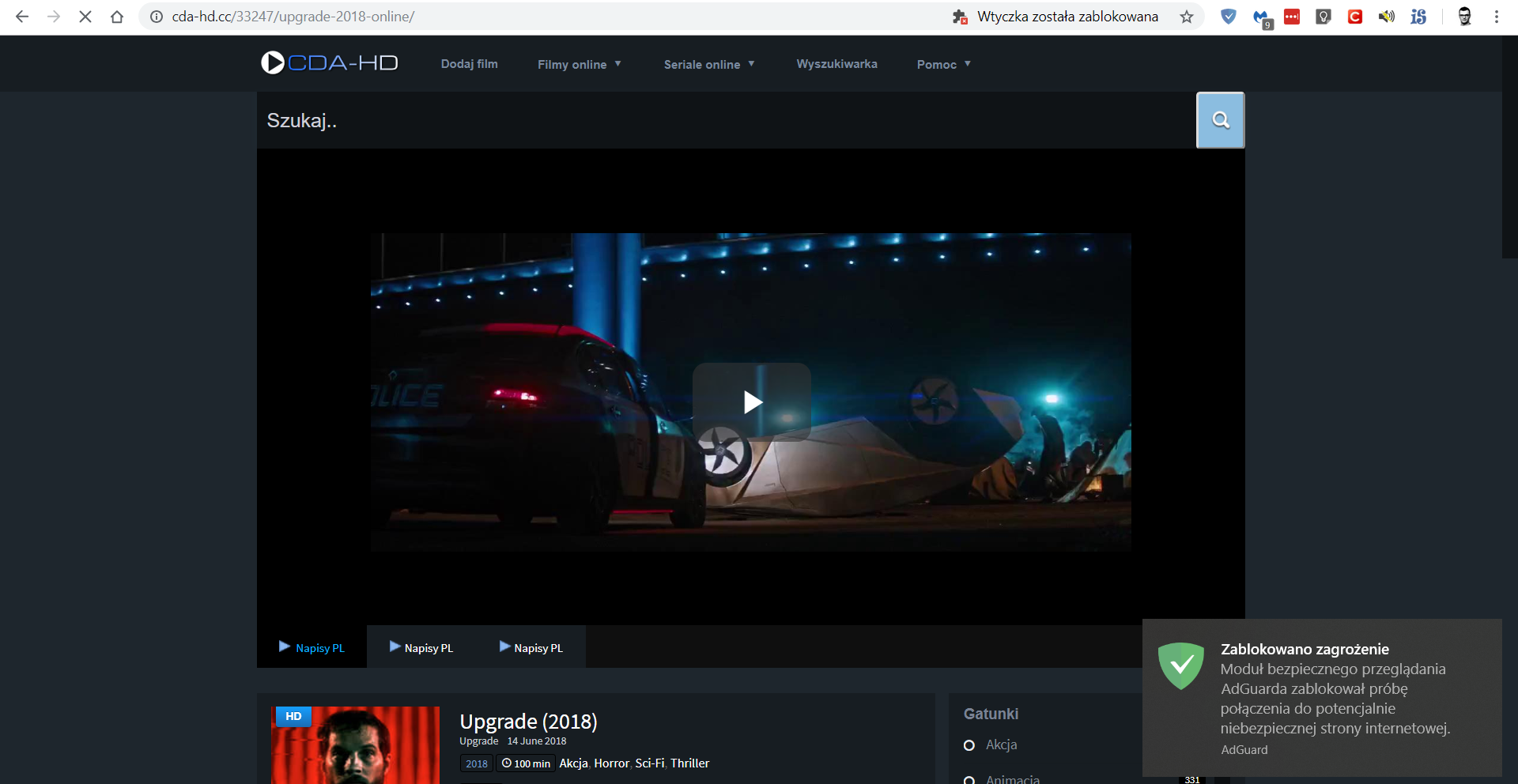 cda-hd.cc · Issue #8820 · MajkiIT/polish-ads-filter · GitHub
