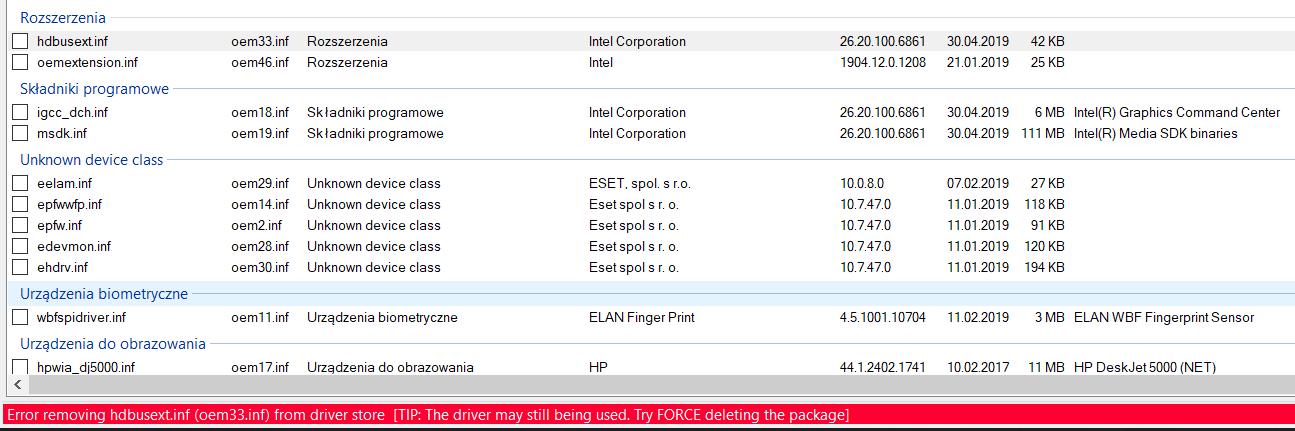 Support for removing Extensions App Devices · Issue #67 · lostindark/DriverStoreExplorer · GitHub