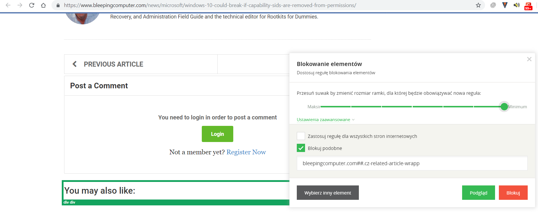 [ANNOY] bleepingcomputer.com · Issue #34104 · AdguardTeam/AdguardFilters · GitHub