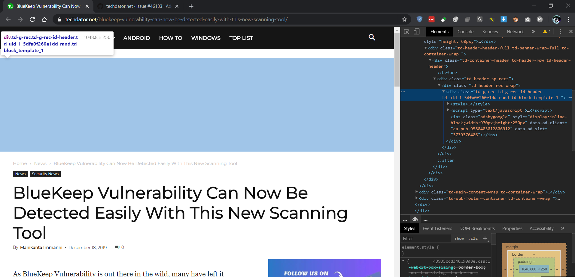 techdator.net · Issue #46183 · AdguardTeam/AdguardFilters · GitHub