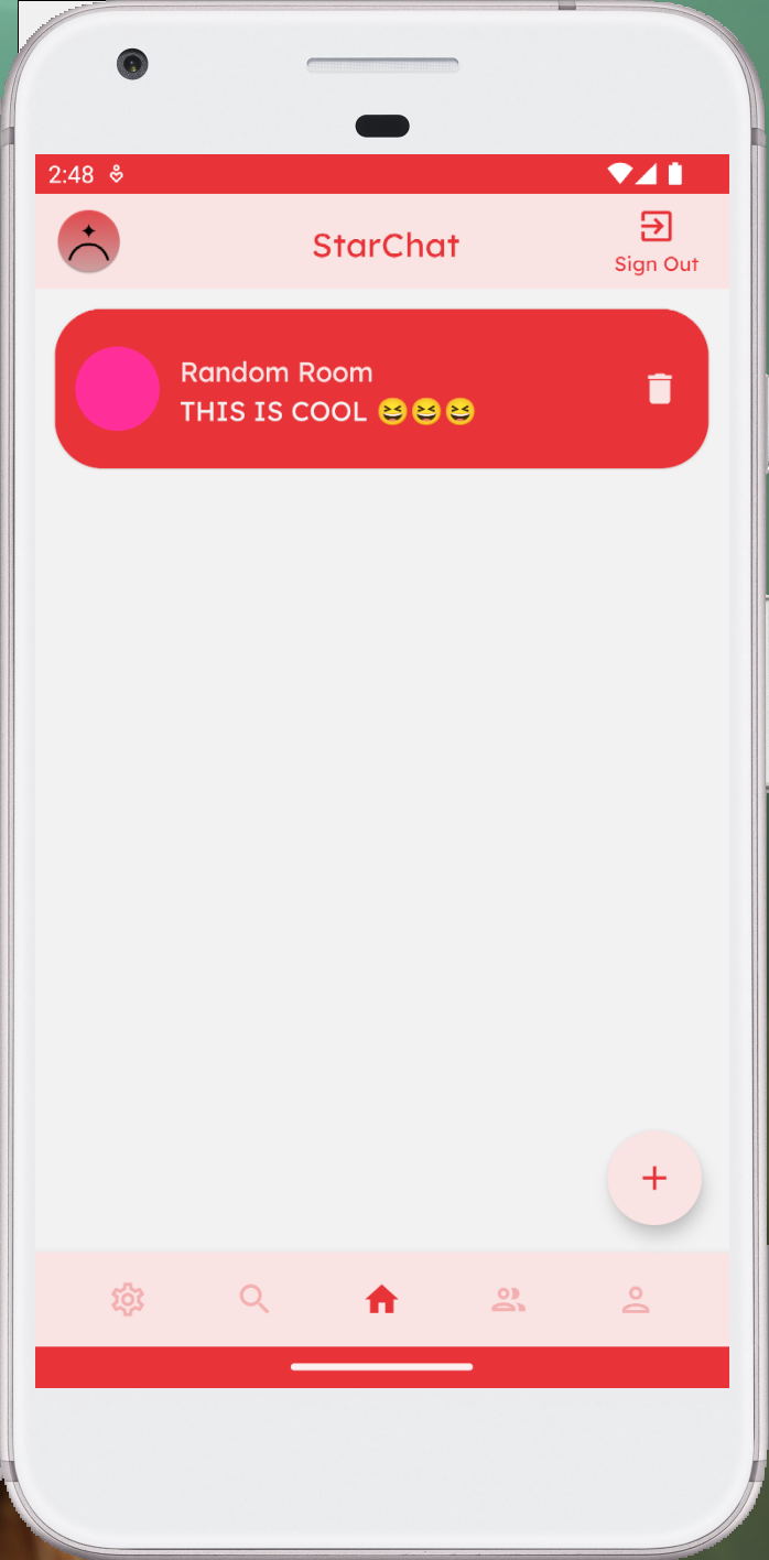 GitHub - Mobile-Development-Project-Group-12/StarChat: An innovative Messaging application