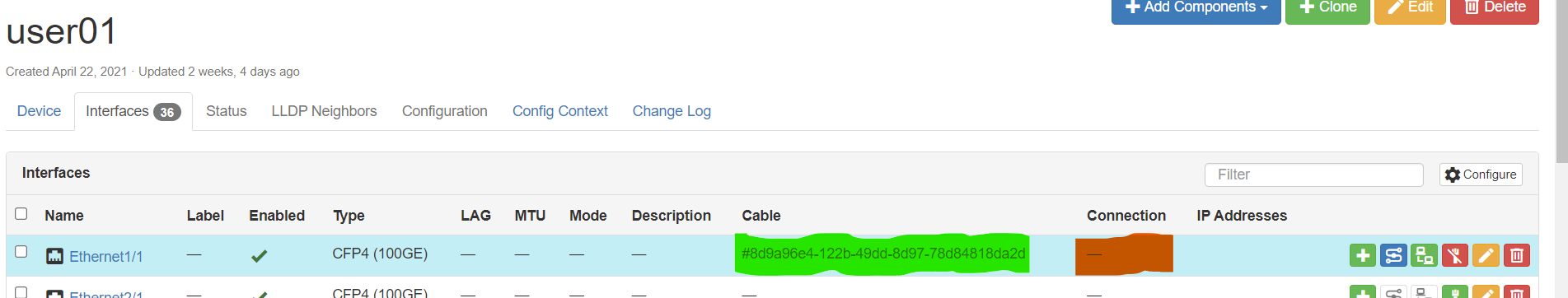 Unexpected ORM and UI behavior when modifying an Interface and adding a Cable · Issue #688 ...