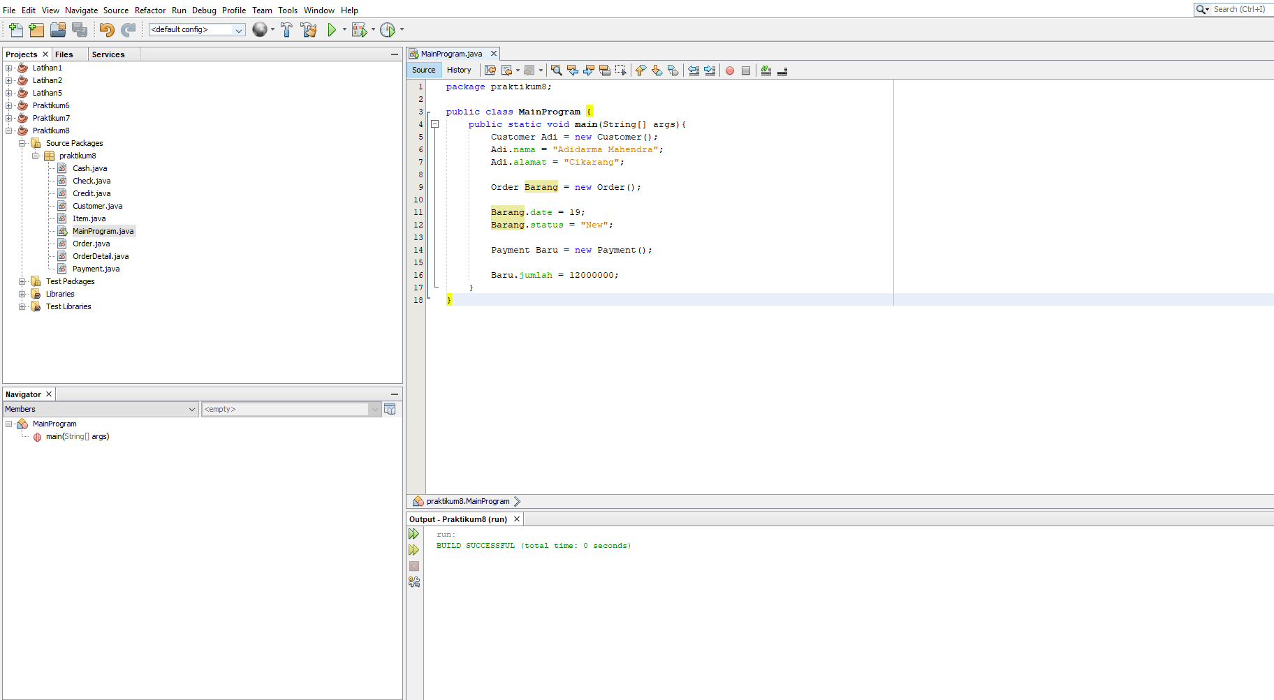 GitHub - Rttt1/Praktikum8_POO