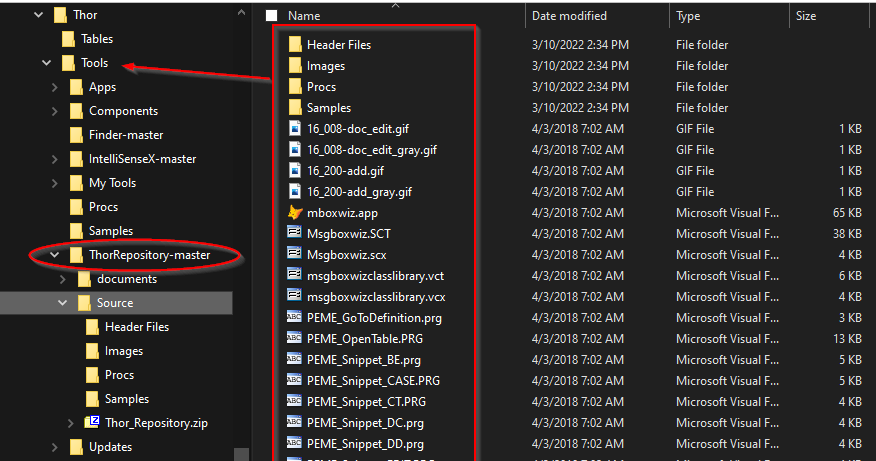 Thor Repository doesn't install correctly · Issue #25 · VFPX/Thor · GitHub