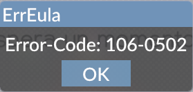 ErrEula Error-Code: 106-0502 · Issue #36 · SmmServer/SmmServer · GitHub