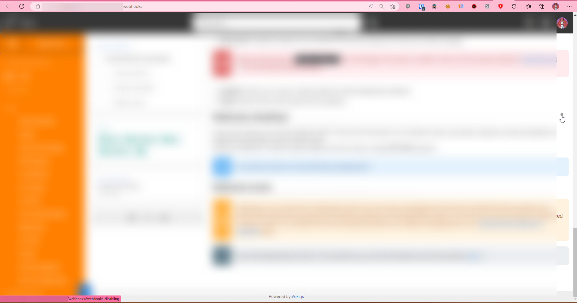 Click the paragraph icon while viewing a page does not change the URL · requarks wiki ...