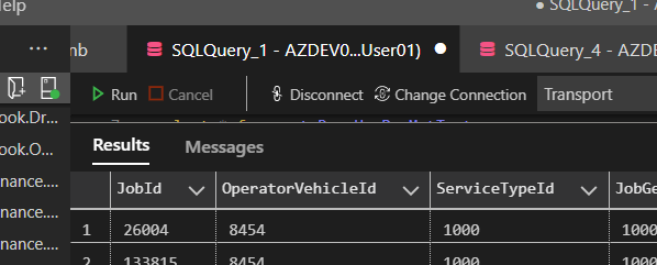 Tabbed query hiding query details · Issue #21580 · microsoft/azuredatastudio · GitHub