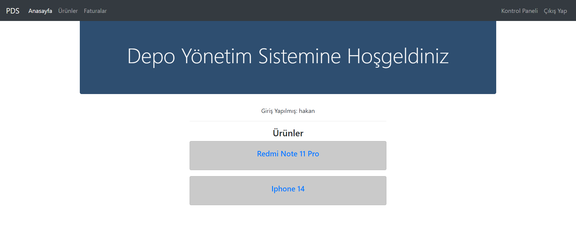 GitHub - hakand41/depo-yonetim-sistemi