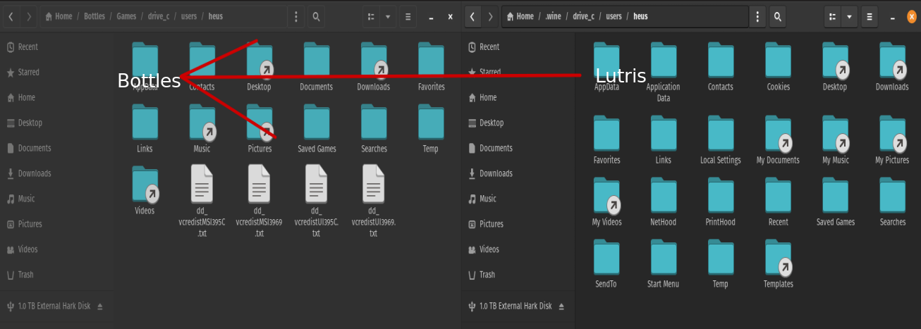 [Request]: Import and Export files and directories to other wine prefixes · Issue #2025 ...
