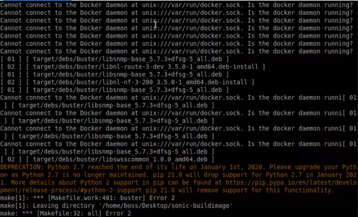 docker error while code compilation (202205 branch) · Issue #1036 · sonic-net/SONiC · GitHub