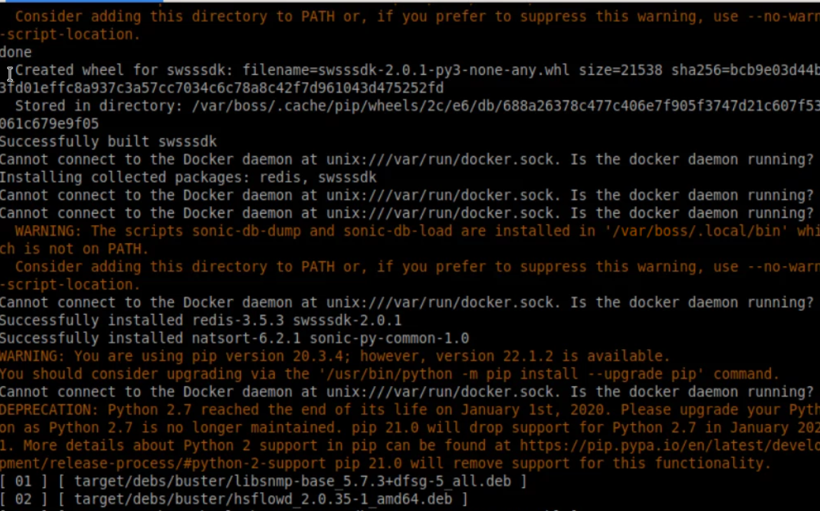 docker error while code compilation (202205 branch) · Issue #1036 · sonic-net/SONiC · GitHub