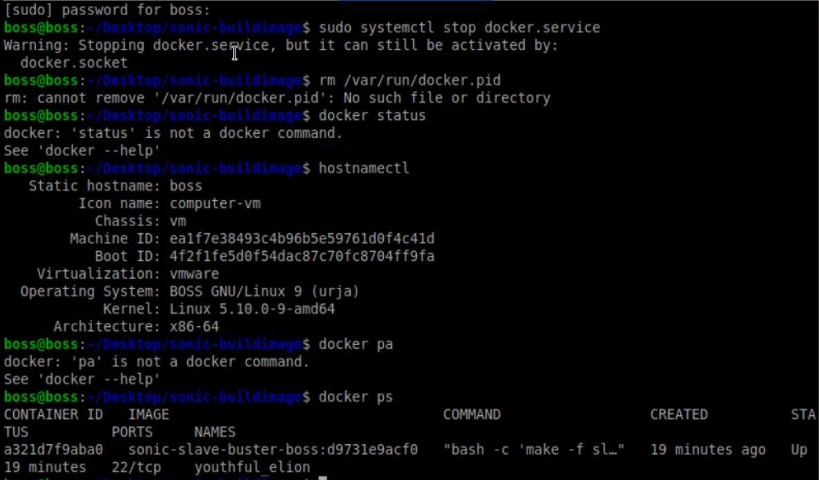 docker error while code compilation (202205 branch) · Issue #1036 · sonic-net/SONiC · GitHub